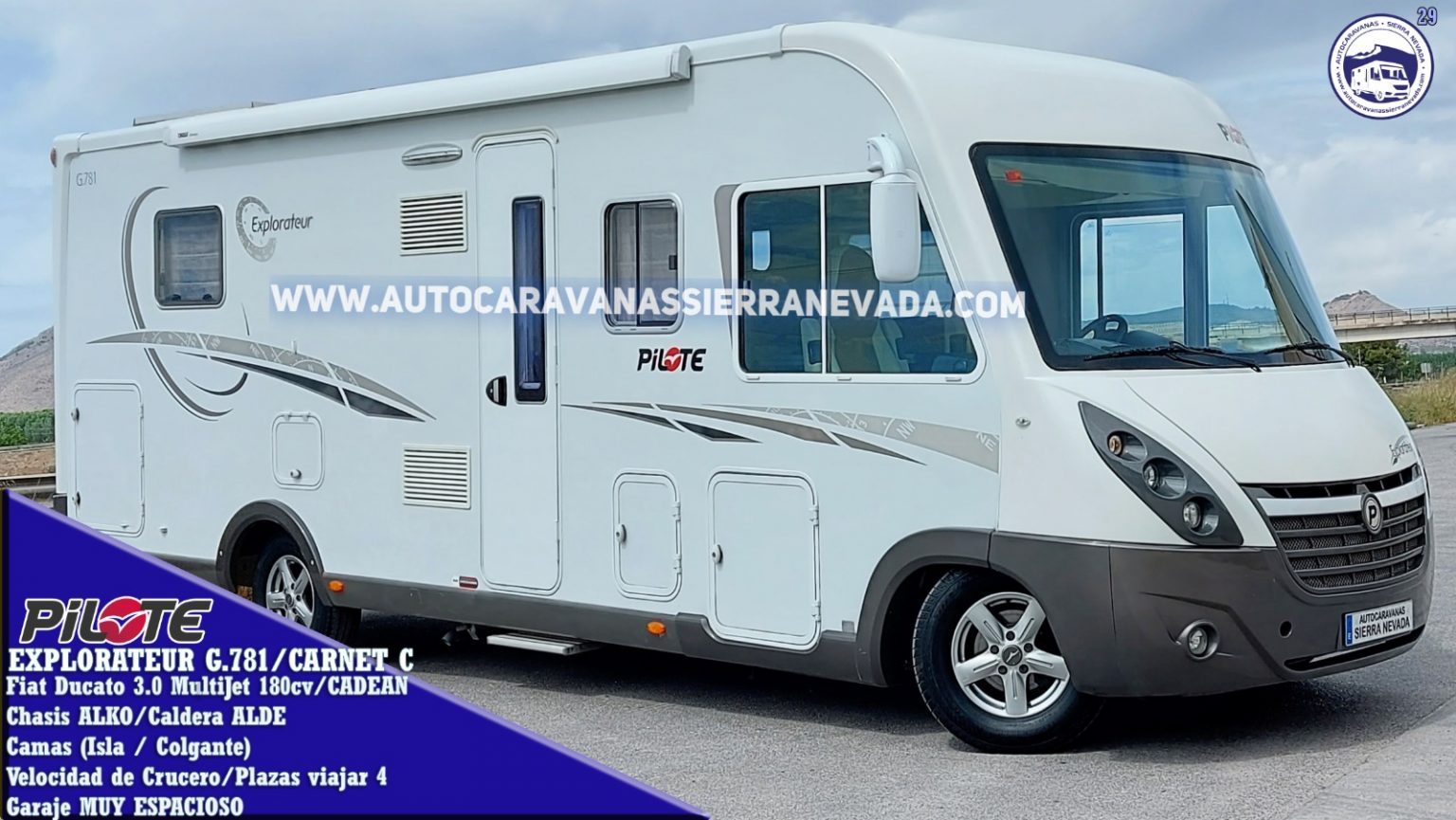 Autocaravana Integral PILOTE, modelo Explorateur G.781, esta marca está ...