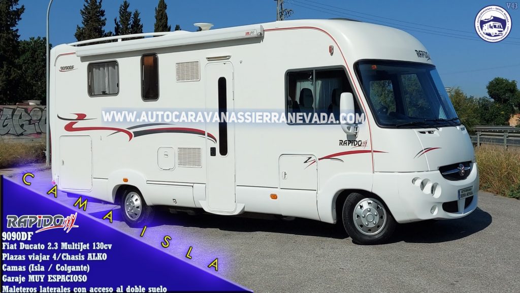 Autocaravana integral RAPIDO, modelo 9090DF, una de las marcas más ...