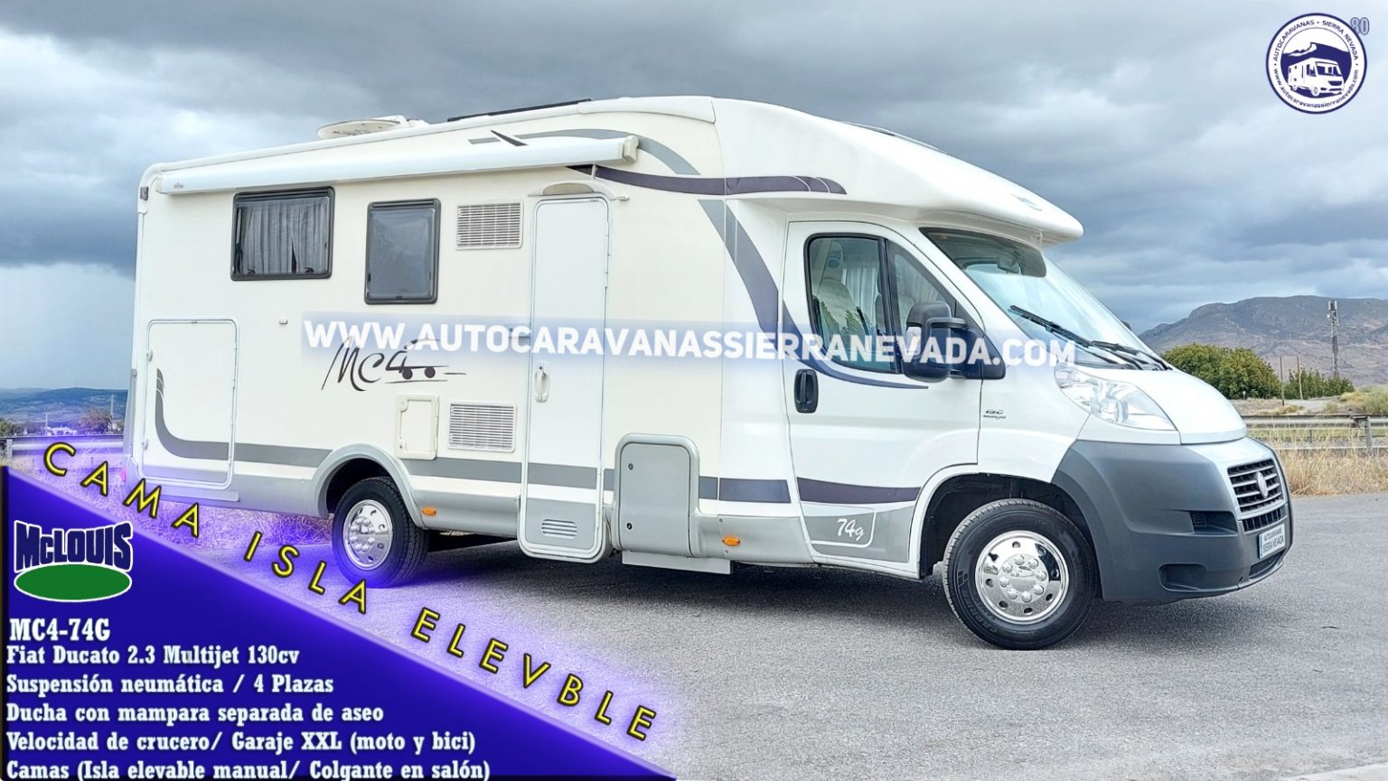 Autocaravana Perfilada de la marca McLouis, modelo MC4 - 74G. Una de ...