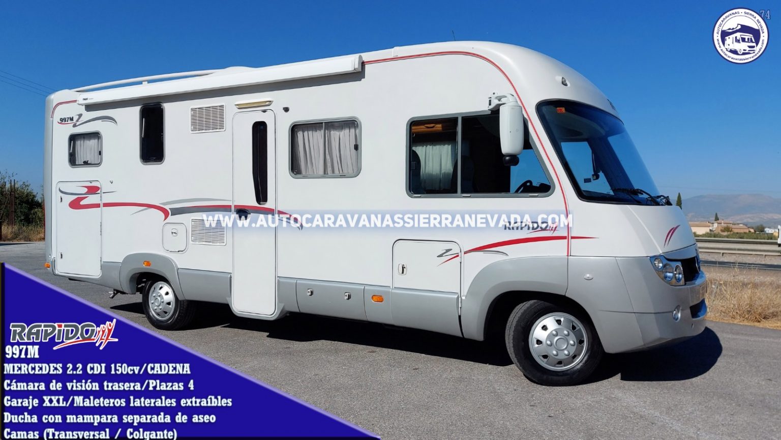 Autocaravana integral RAPIDO modelo 997M, con un diseño tanto interior ...