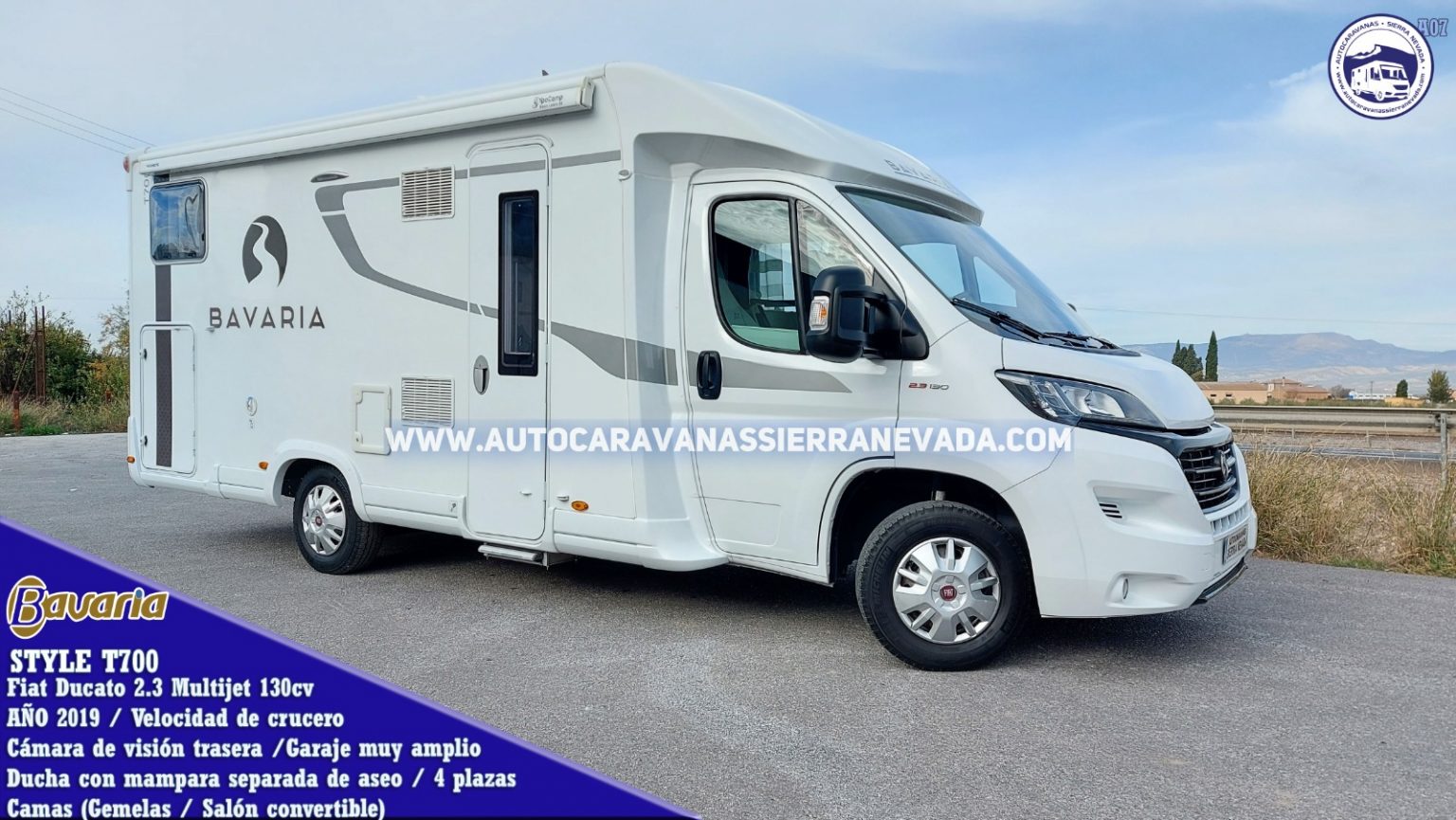 Autocaravana Perfilada BAVARIA, modelo STYLE T700. Una de las mejores ...