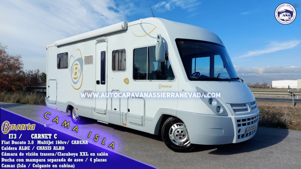 Autocaravana Integral de la marca, BAVARIA, modelo i73. Esta marca está ...